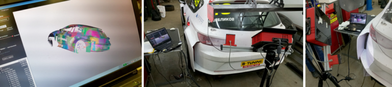 [Use cases RangeVision] Car body using photogrammetry - Multistation EN